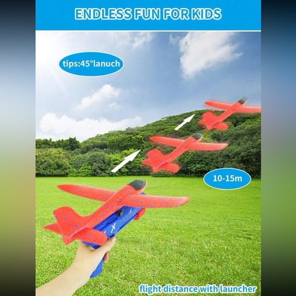 Toys | Aircraft Launcher Airplane Toy Catapult Flaunting Aircraft Blue ...